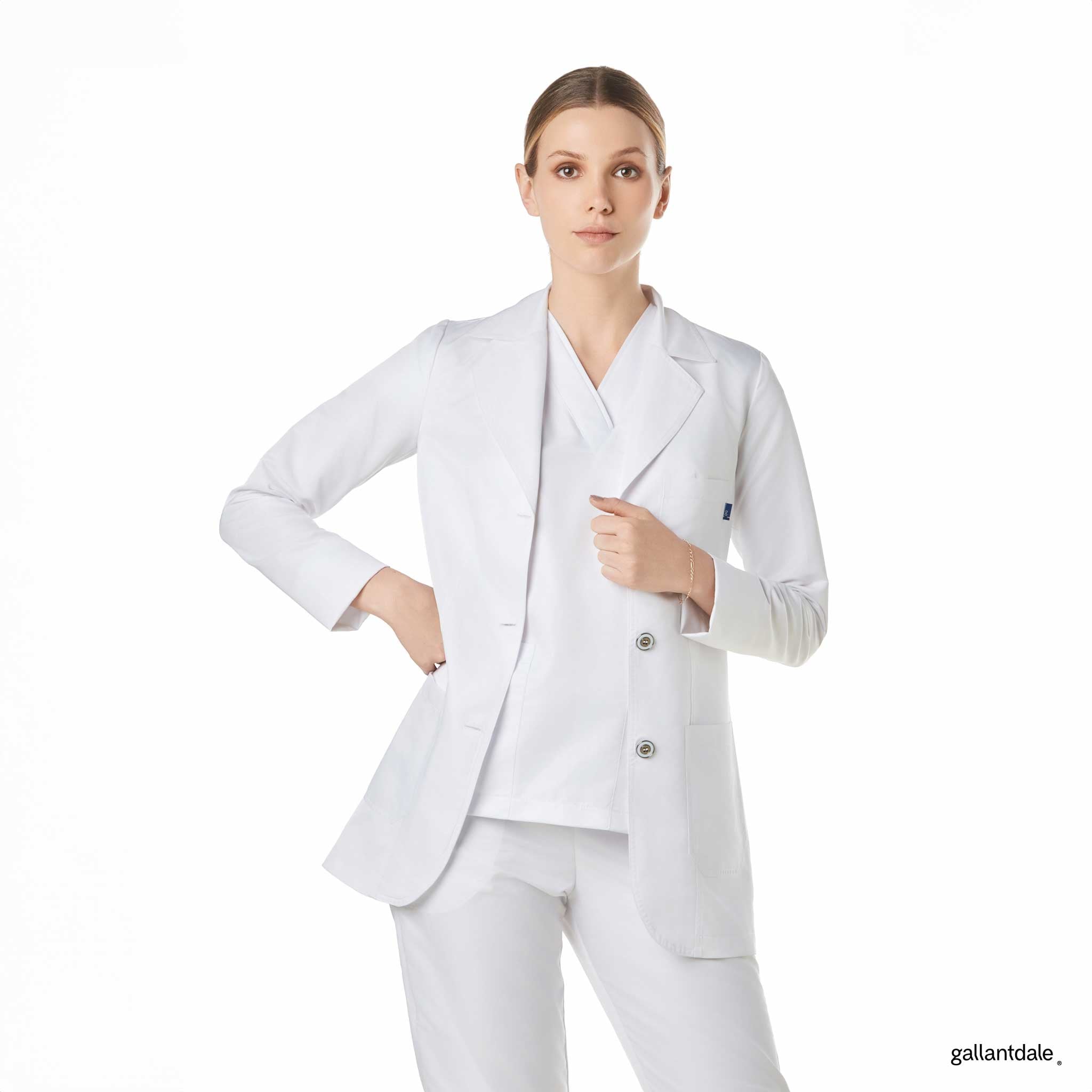 Gallantdale Uniformes Médicos y Quirúrgicos BATA MÉDICA LISBOA DAMA WIN