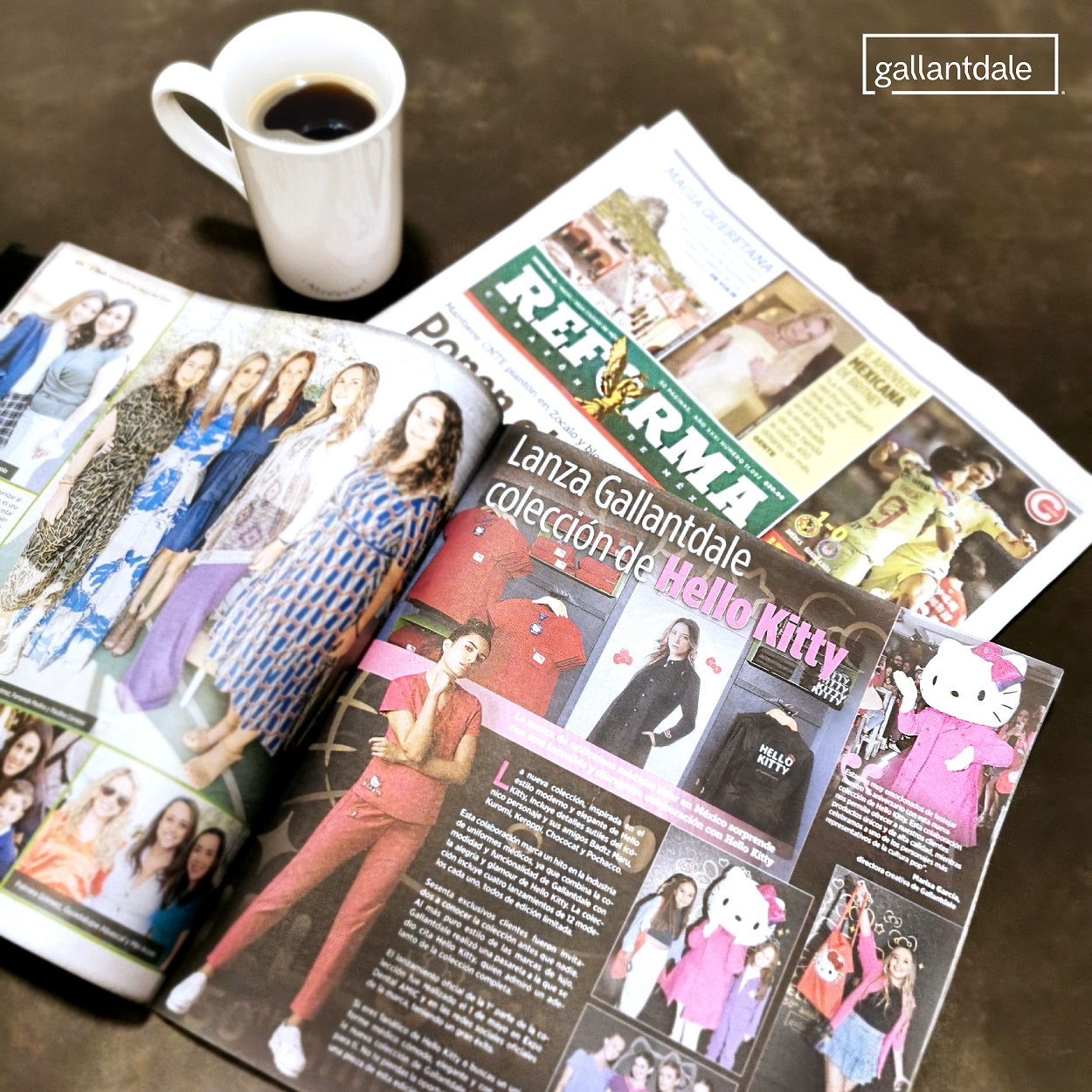 ¡Un éxito rotundo avalado por El Reforma! – Gallantdale Uniformes