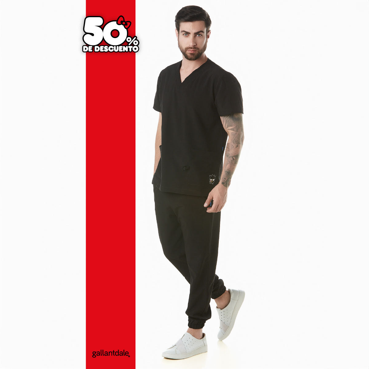 Pijama Quirúrgica de Hombre Badtz-maru® modelo Performance antibacteri ...