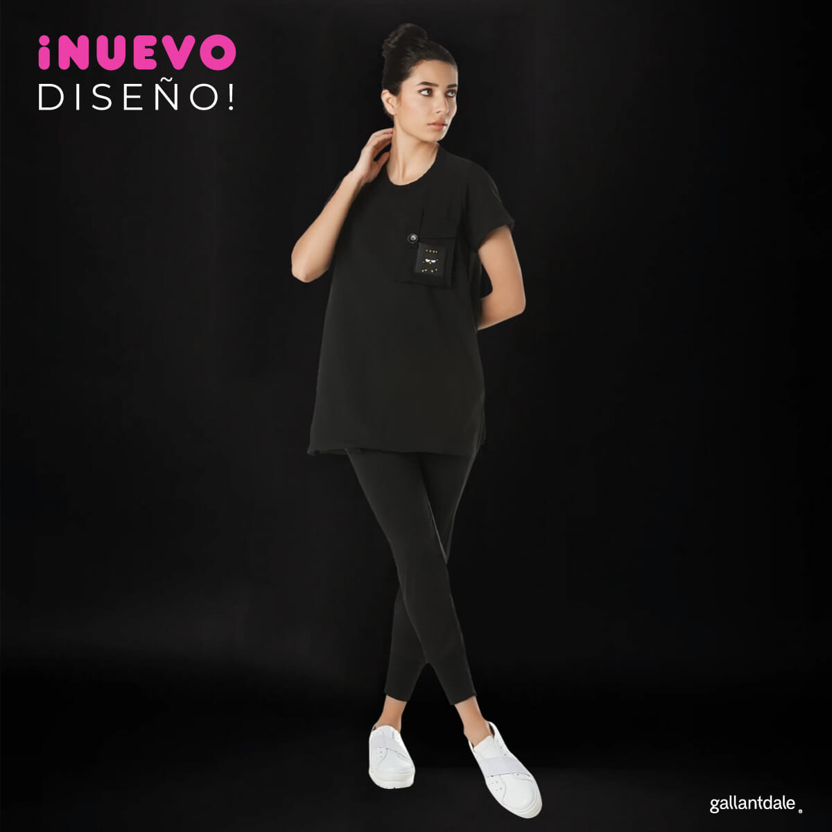 Pijama Quirúrgica de Mujer Badtz-Maru® modelo Akita - Gallantdale Uniformes