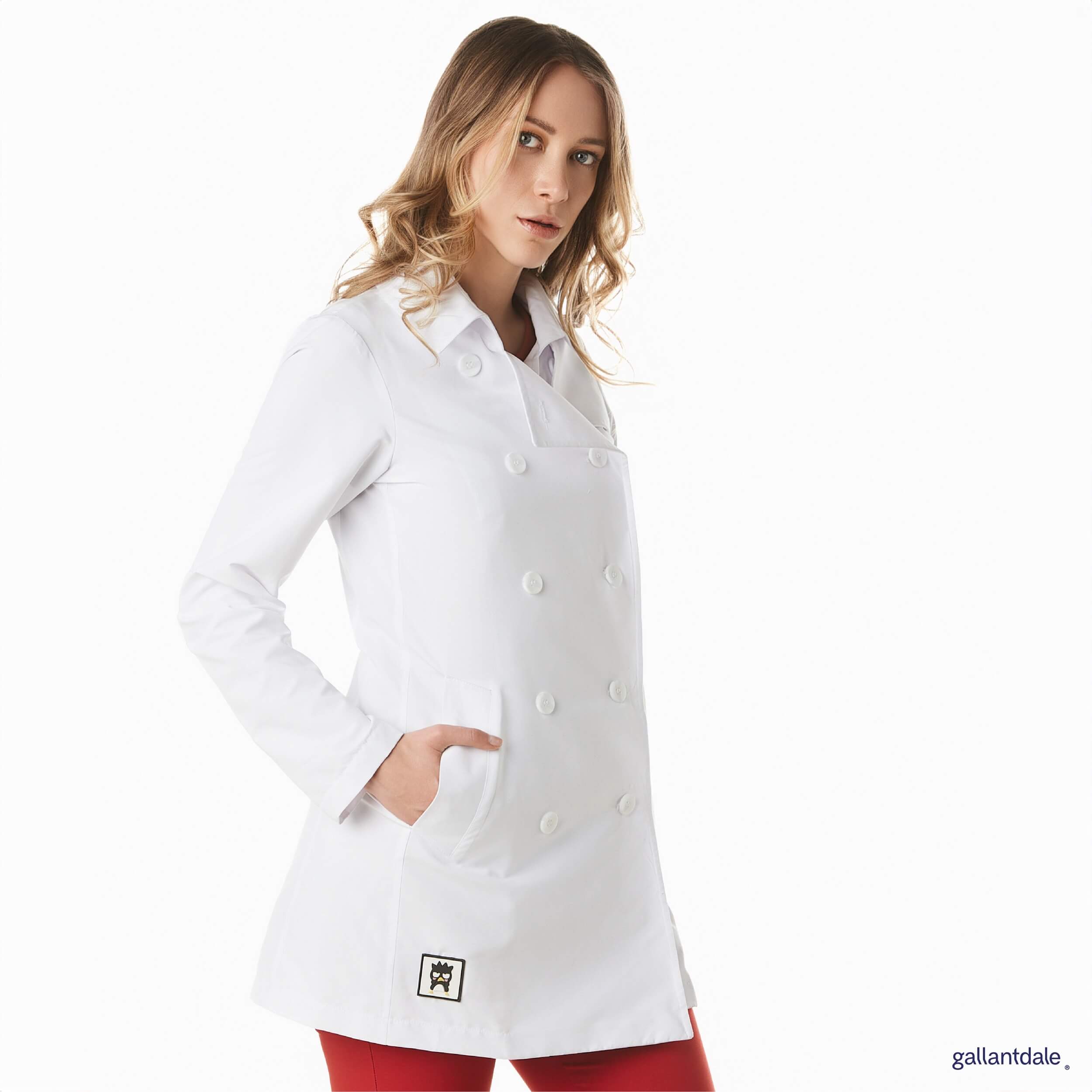 Bata Médica de Mujer Badtz-maru® modelo KaiKai antibacterial ...